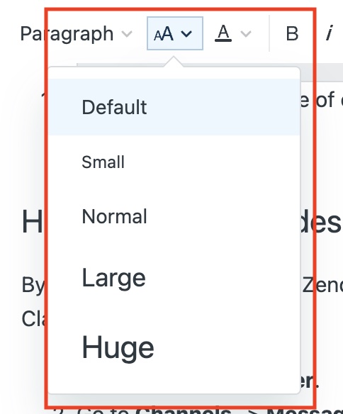 Text styles – Oyster Theme Demo
